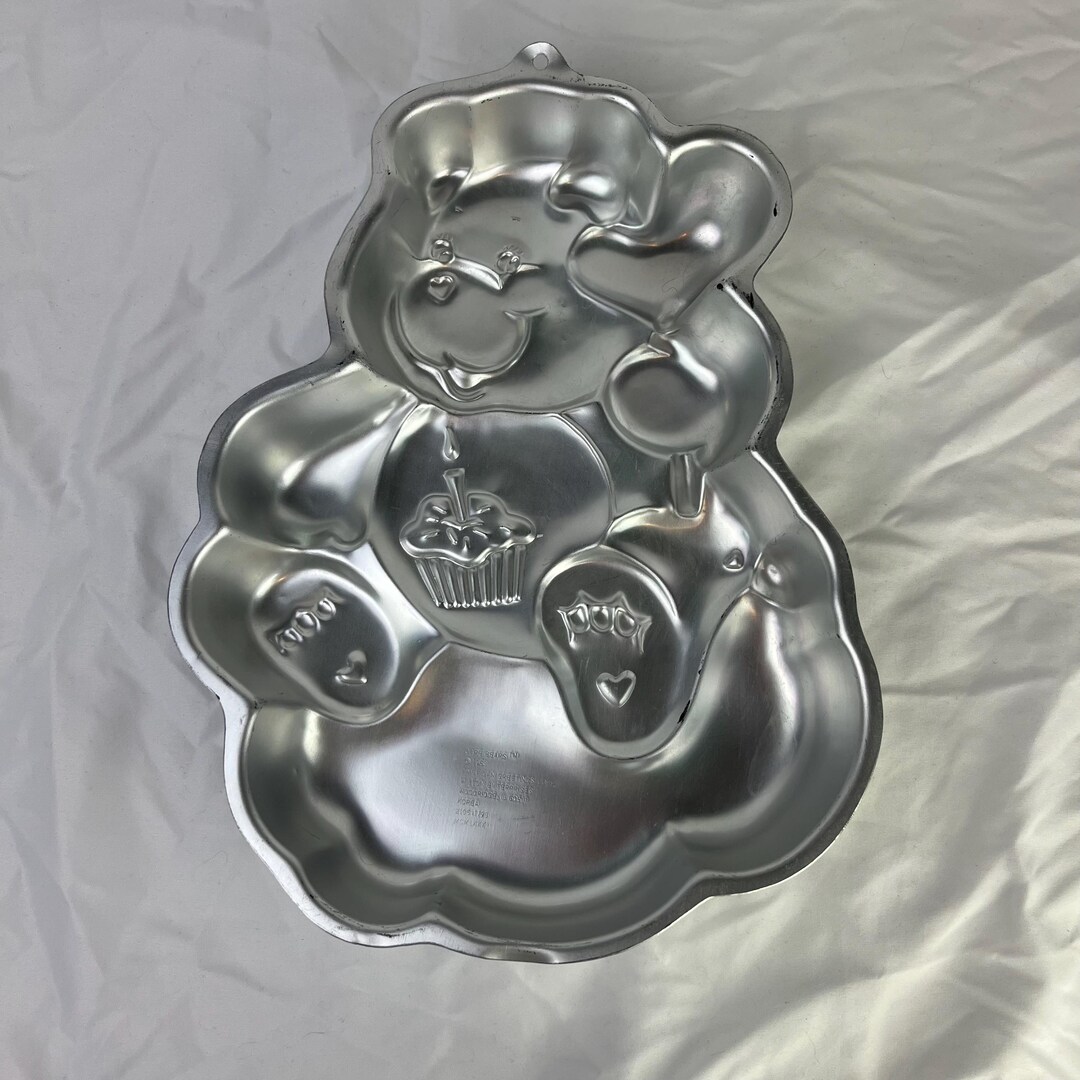 Vintage Carebears Cake Pan - 1980s 80s Dish - Care Bears Cooking ...