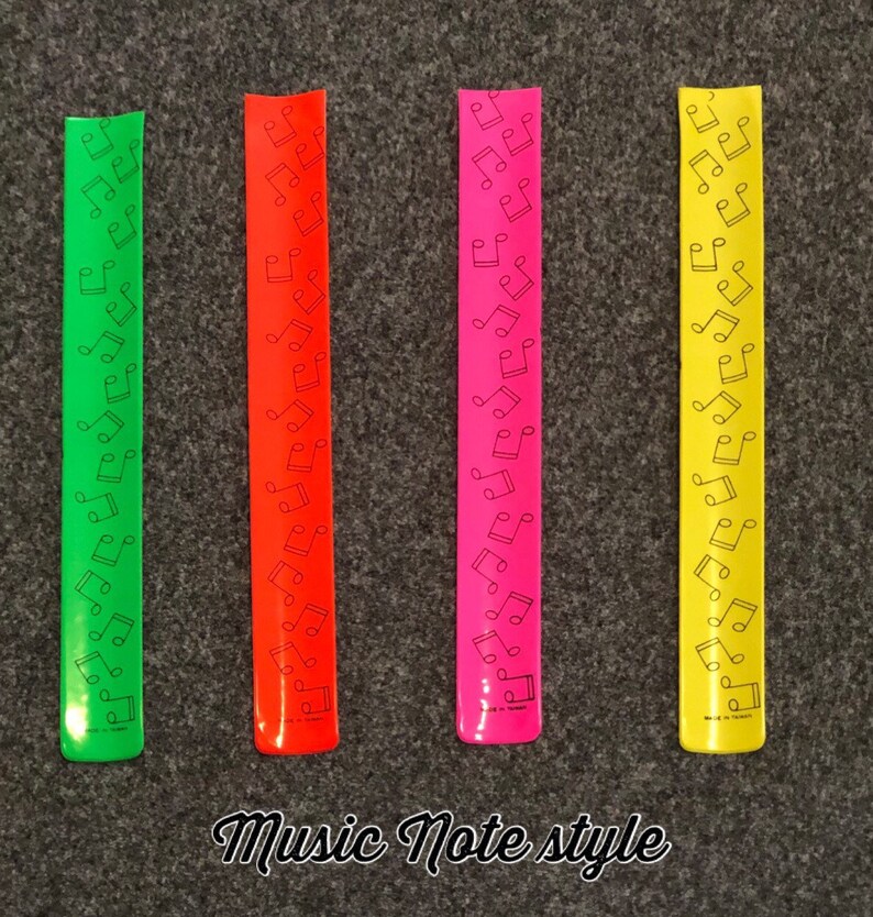 80s Neon Slap Bracelets / 1980s Made in Taiwan / Vintage Smack | Etsy