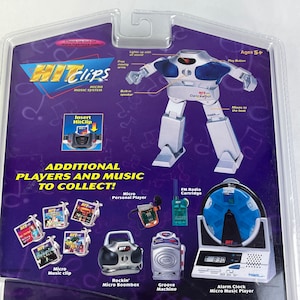 Vintage Hit Clips Dance Robot / 90s - 2000s Toy / Hasbro Tiger Toys ...