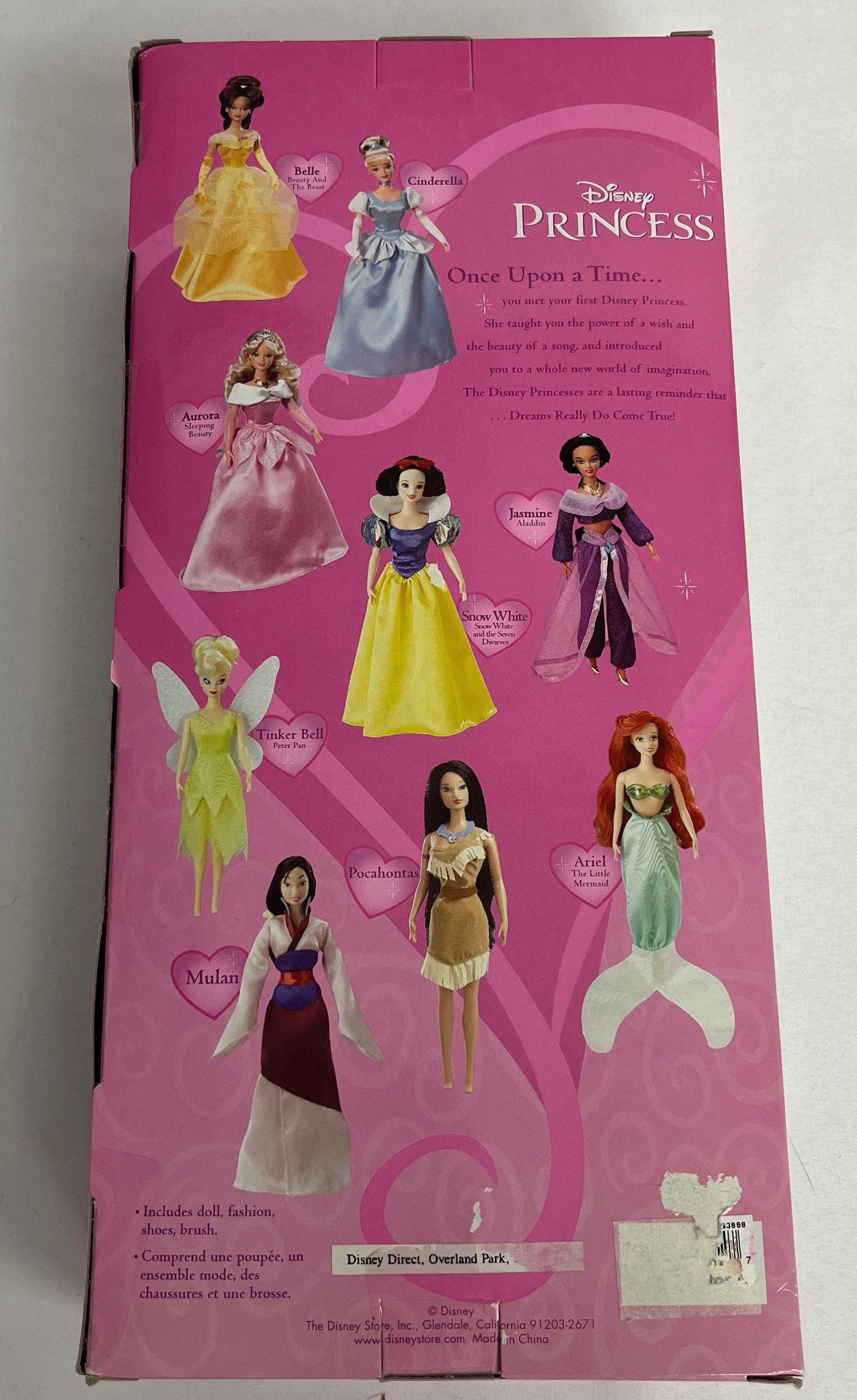 2001 Mulan Disney Princess Doll the Disney World Store 2000s - Etsy