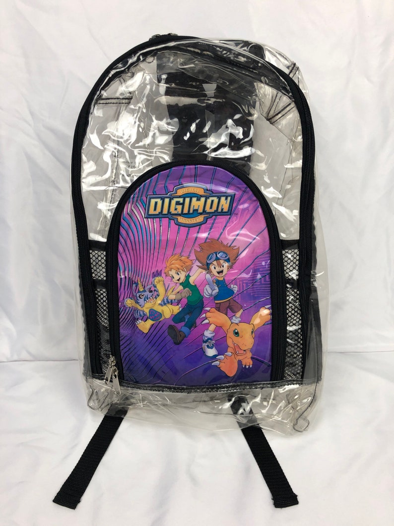 Digimon Mini Backpack / Anime Back Pack / Vintage Bag 1999 / | Etsy