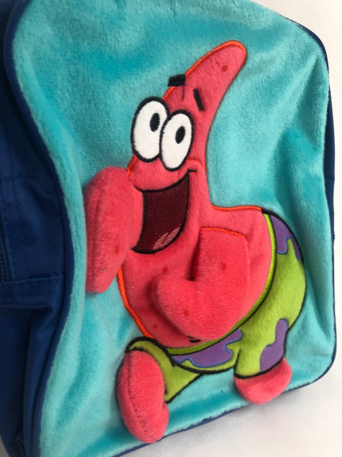 Fuzzy Patrick Star Backpack / Viacom / Nickelodeon / Sponge - Etsy France