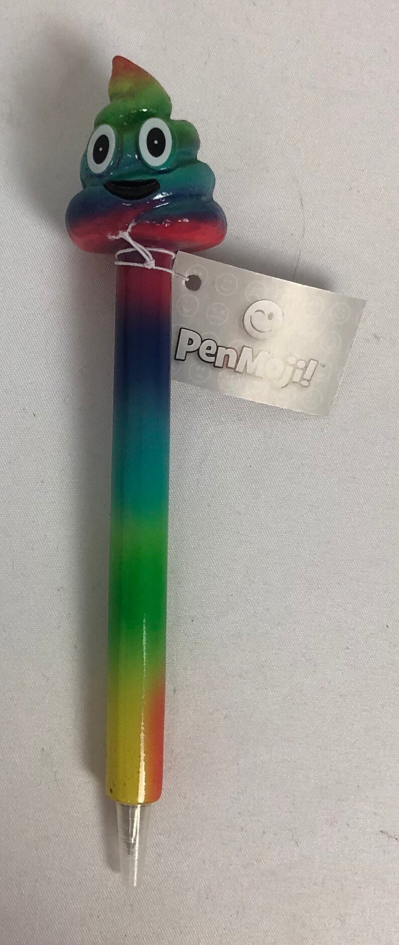 Poop Emoji Pens Rainbow Set Novelty Funny Kids Joke / - Etsy