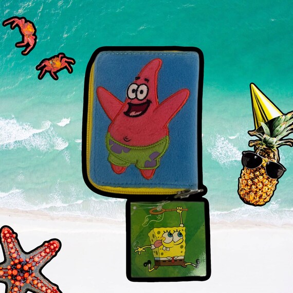 Fuzzy Patrick Star Wallet / Viacom / Nickelodeon / Sp… - Gem