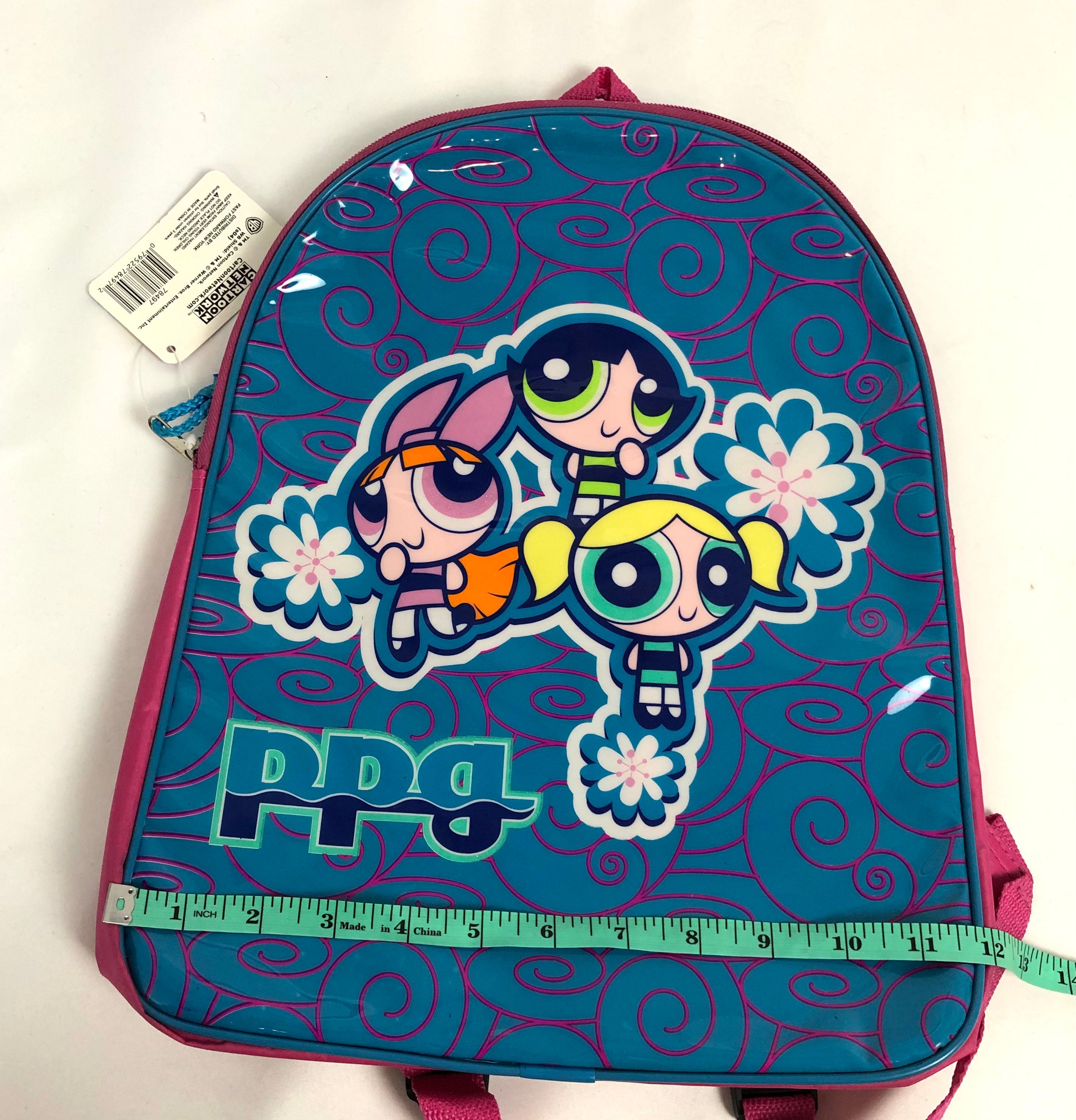 2000s Blue Powerpuff girls Mini Backpack / Powerpuff back pack | Etsy