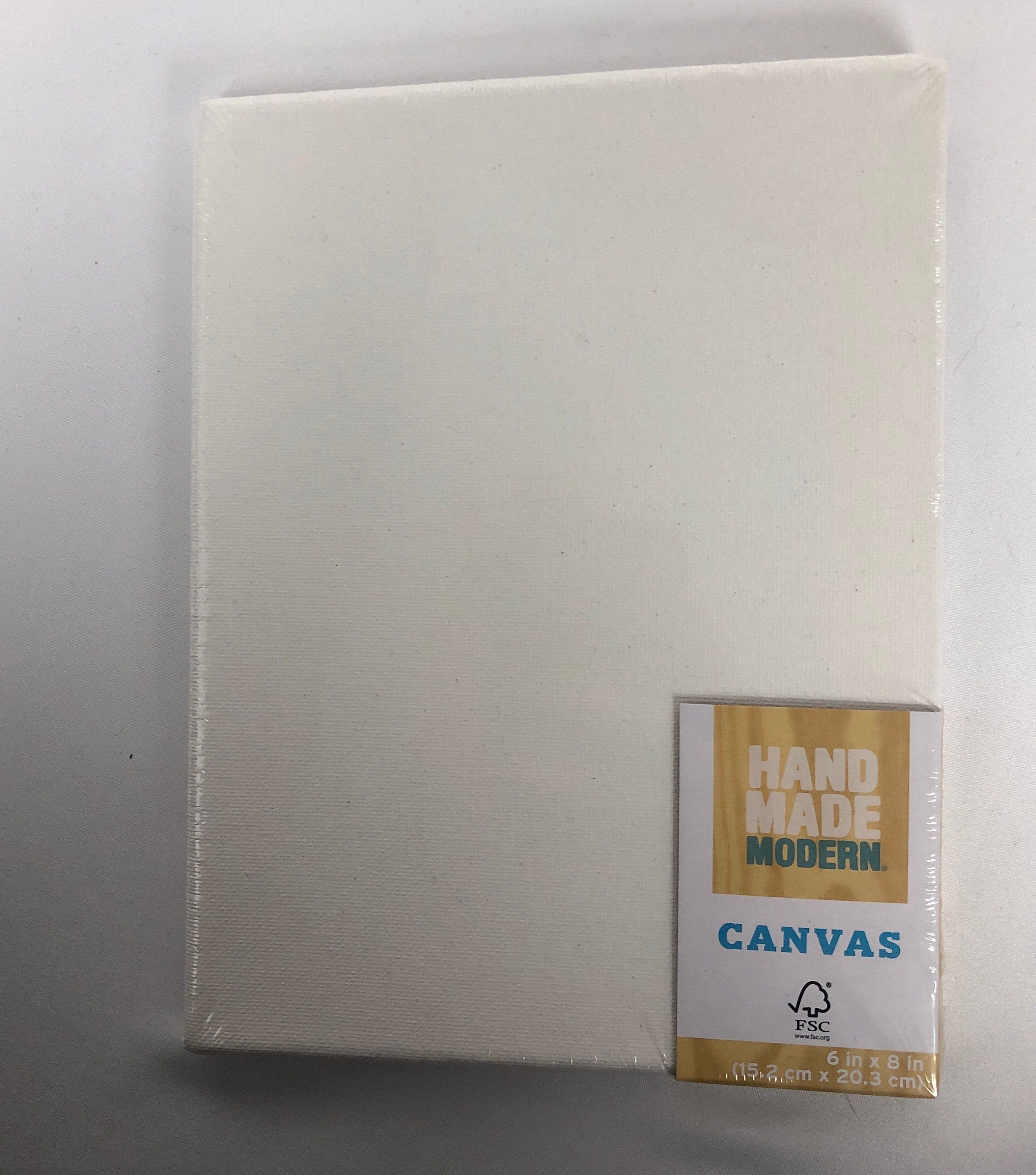 6 X 8 Inch Stretch Canvas / New Handmade Modern / White 6x8 / - Etsy UK