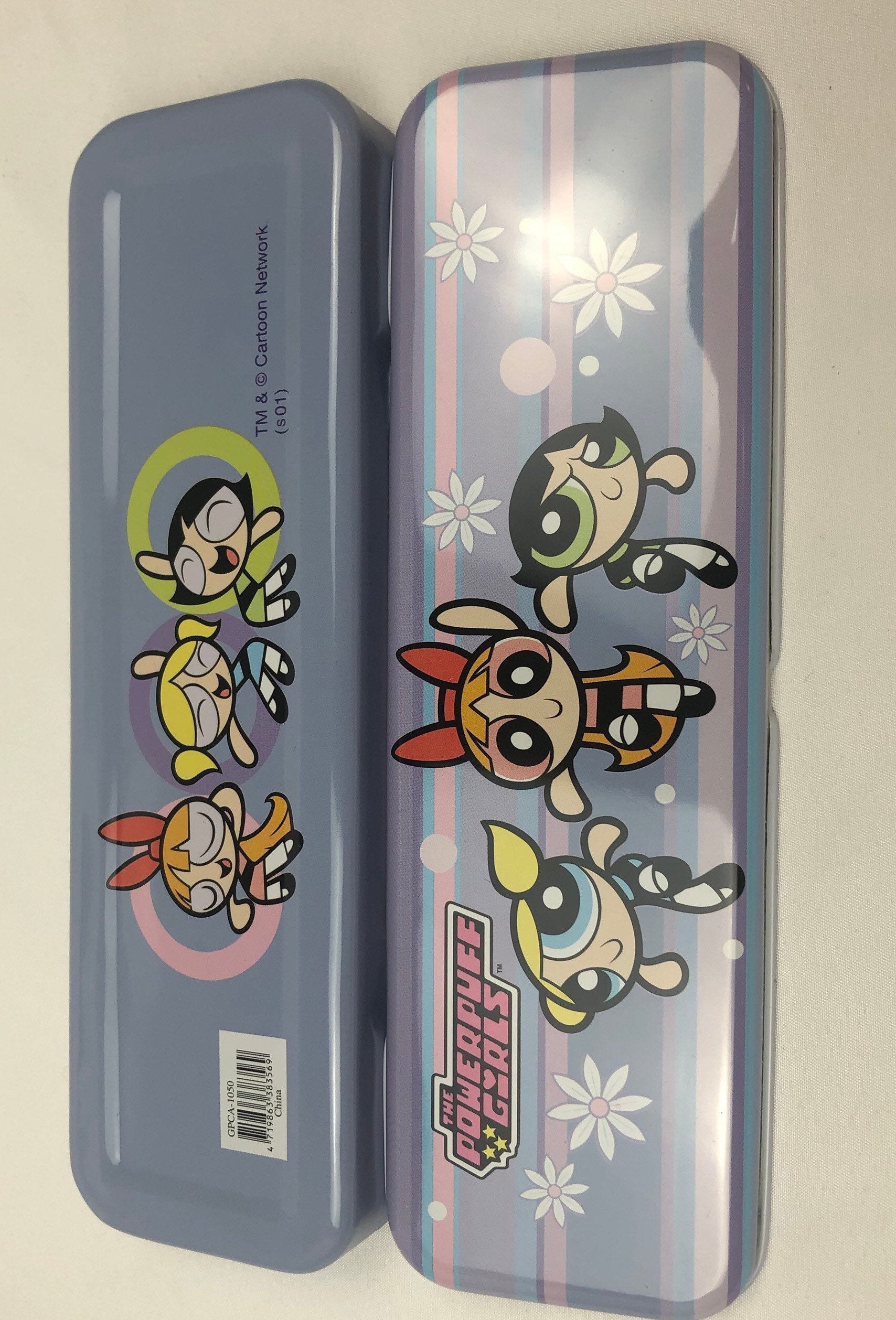 Pink Power Puff Girls / Collectible Pencil Case Powerpuff | Etsy