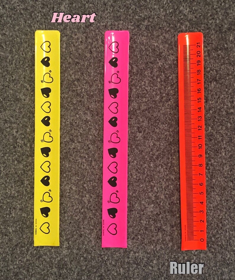 80s Neon Slap Bracelets / 1980s Made in Taiwan / Vintage Smack | Etsy