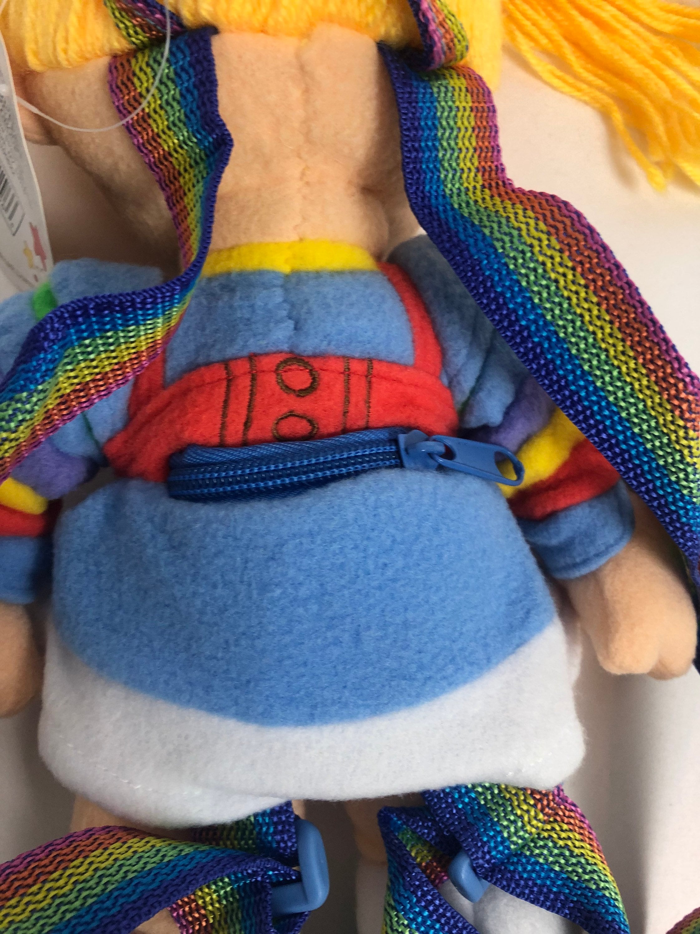 Rainbow Brite Plush Backpack Schoolbag / Back pack 90s 80s | Etsy