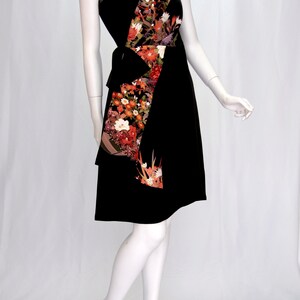 Wrap Dress, Kimono Dress, Japanese Dress, Formal Dress Using Kimono ...