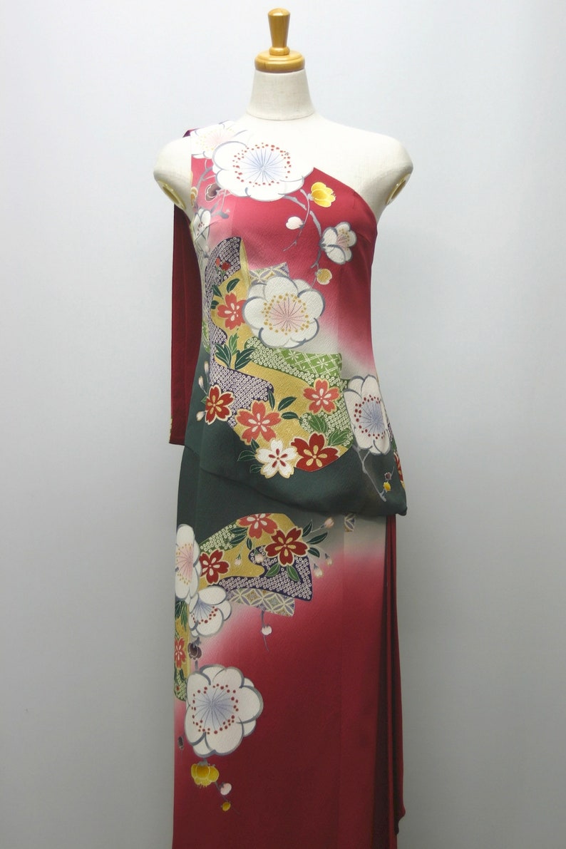 Kimono Dress Party Dress（15-02088） - Etsy