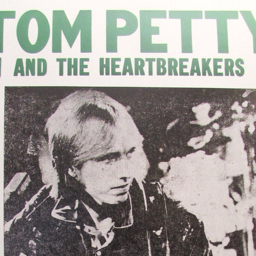 Vintage Tom Petty Concert Poster 1981 Meadowlands NJ | Etsy