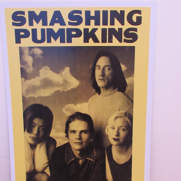 Smashing Pumpkins Poster - Etsy
