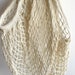 2 Net Bags Macrame Eco Friendly Reusable Net Bag Fishnet Macrame ...
