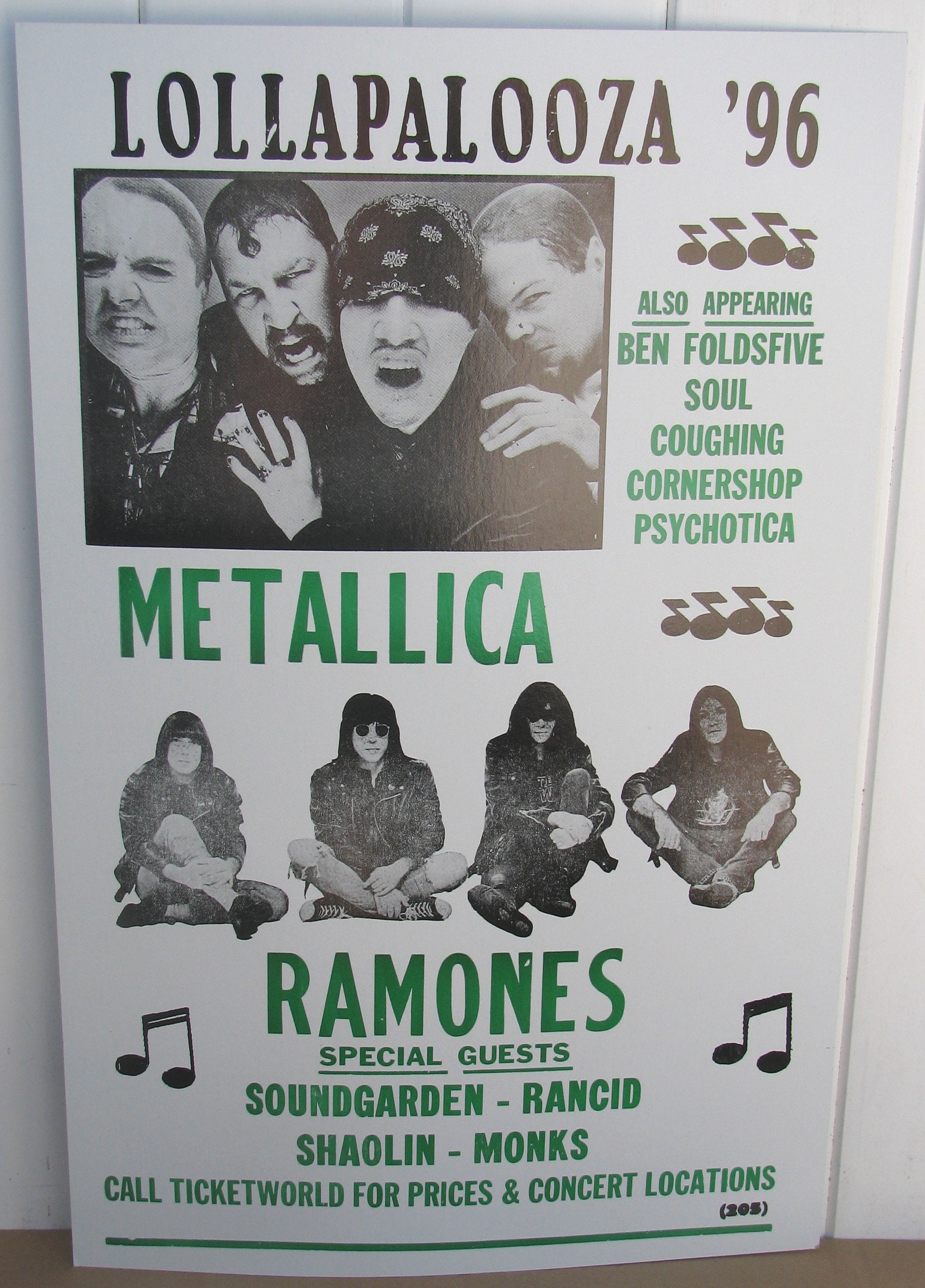 Vintage Metallica Poster