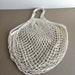 2 Net Bags Macrame Eco Friendly Reusable Net Bag Fishnet Macrame ...