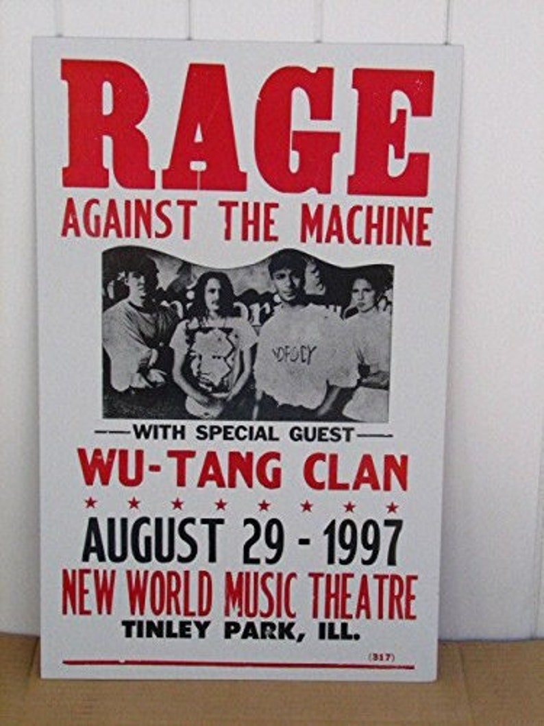 Vintage Rage Poster 14x22 - Etsy