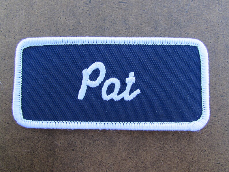 Name Pat Patch Sewn Uniform Personal Patch EMBROIDERED - Etsy