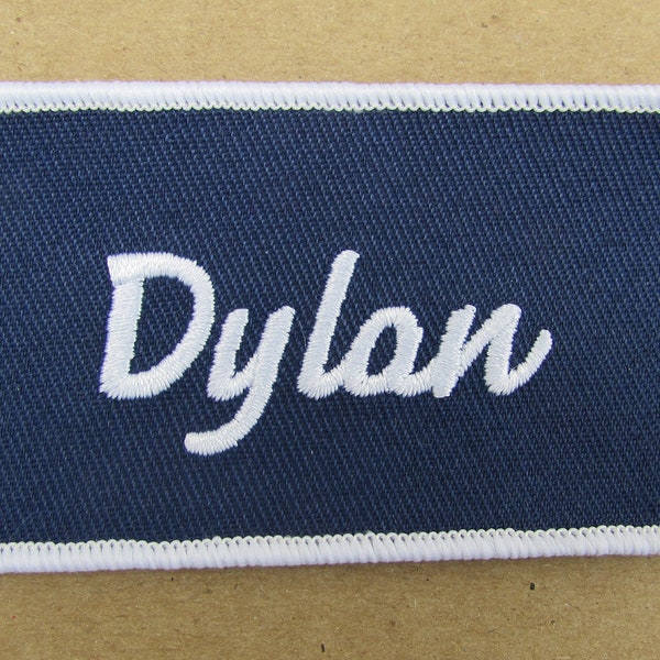 Dylan Name Patch - Etsy