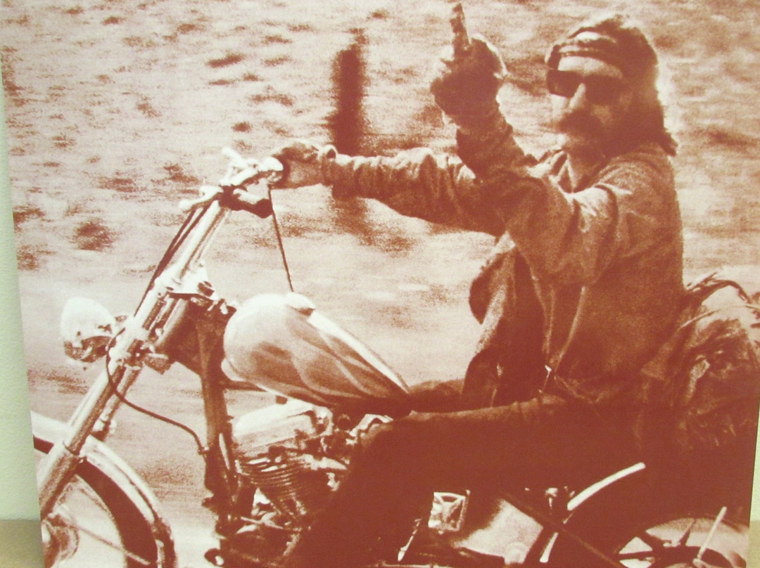 Easy Rider Movie Dennis Hopper Sepia Poster Print 11 X 14 Poster New - Etsy