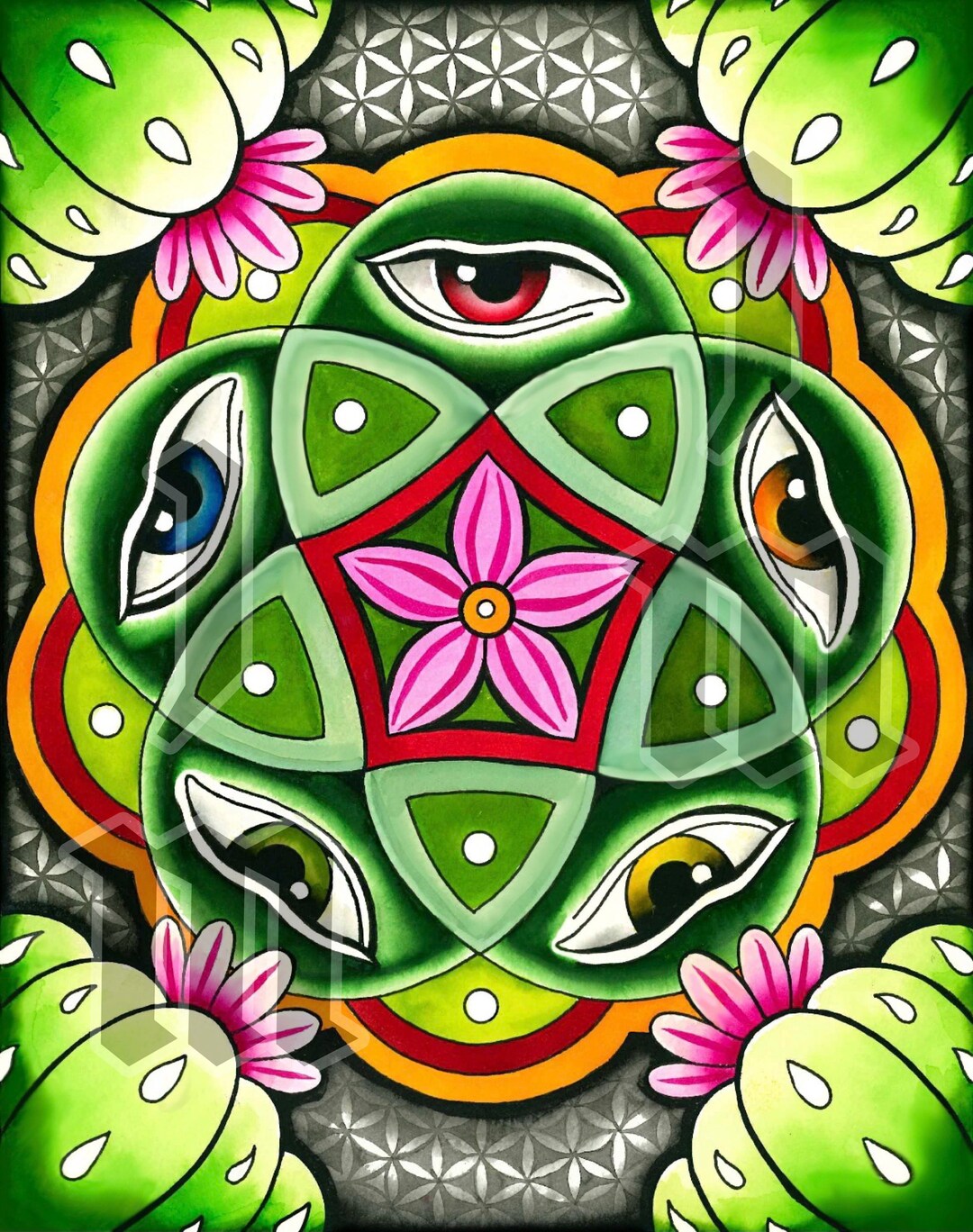 Peyote Print - Etsy