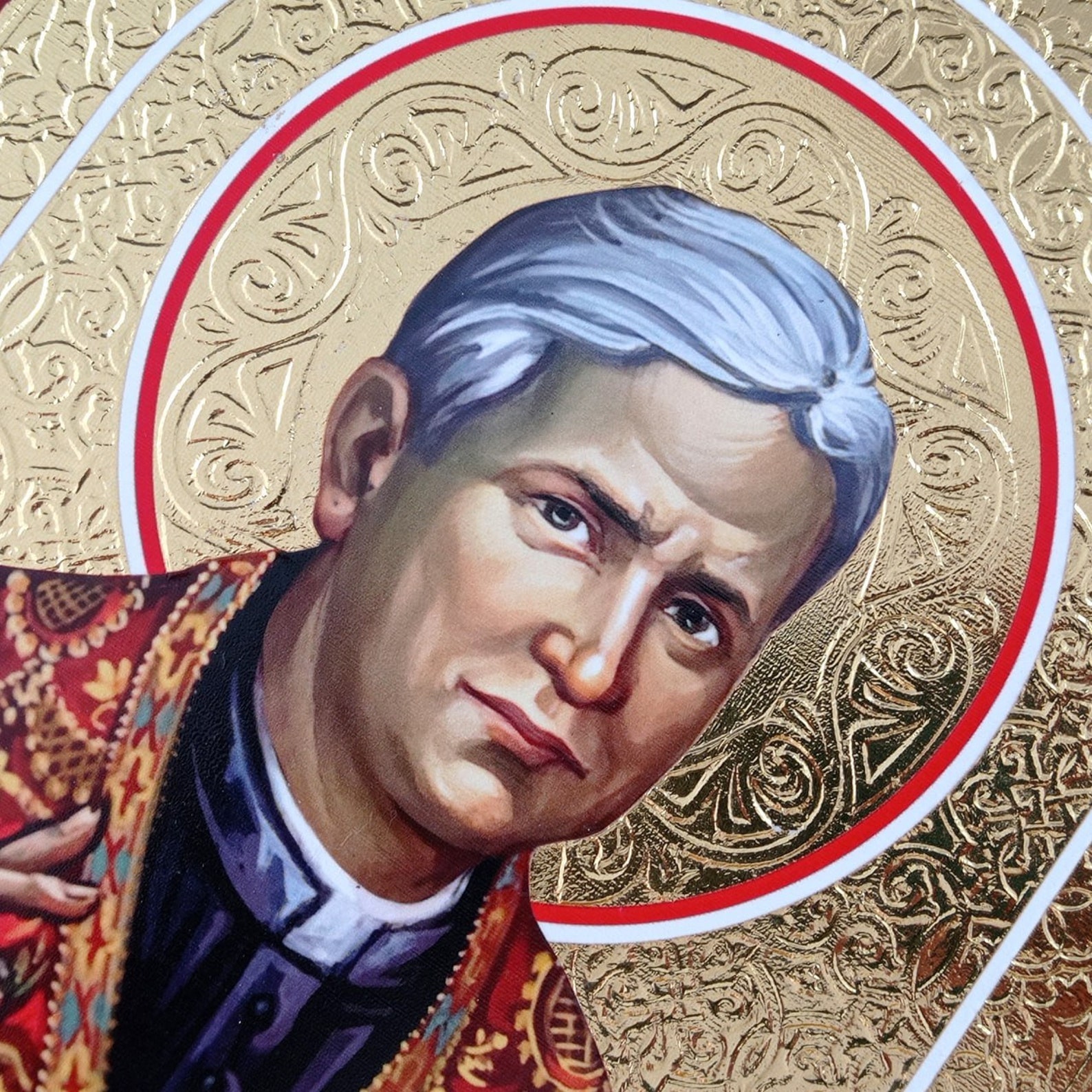 Byzantine Handmade Icon Replica: Servant of God Father Walter Ciszek ...