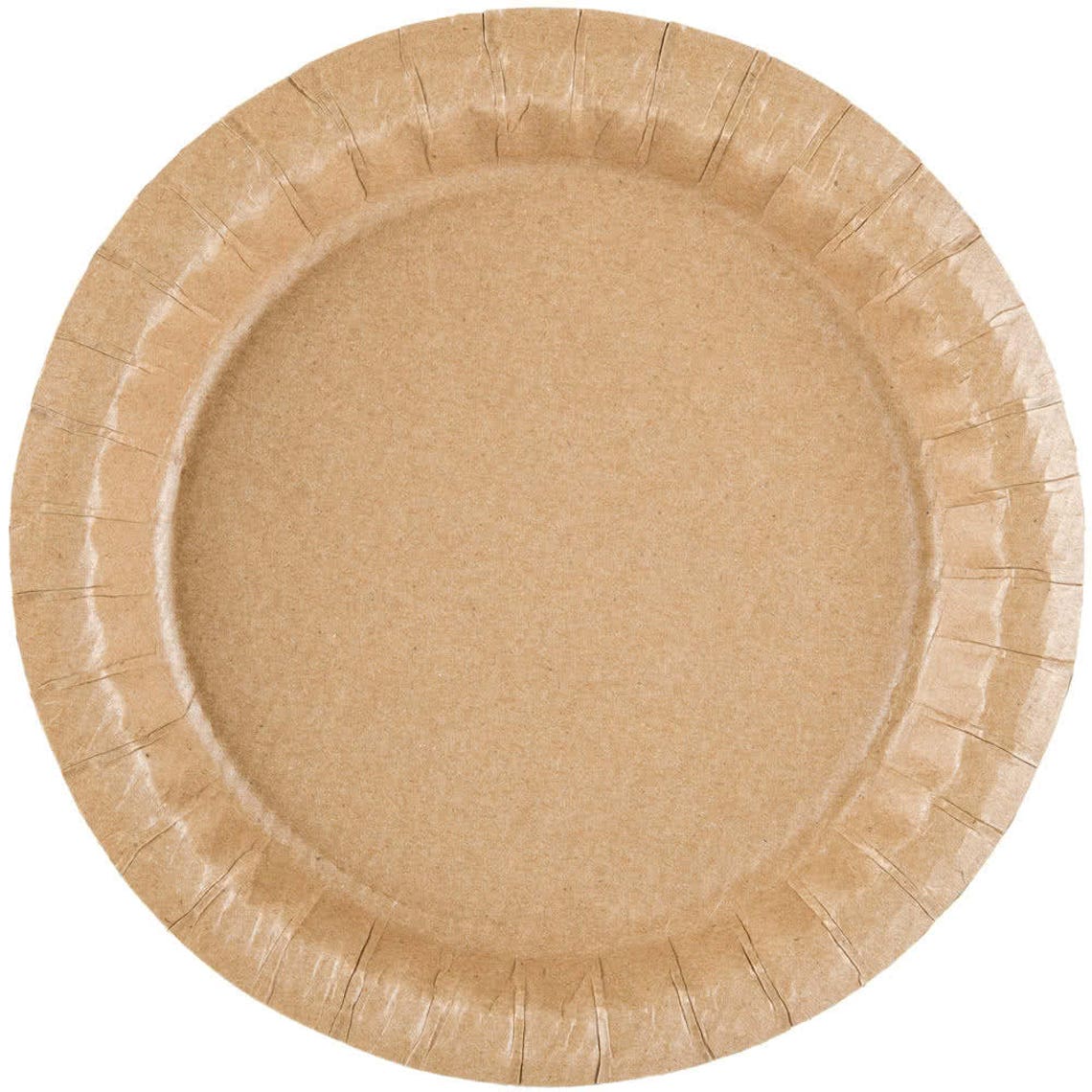 Kraft Paper Plates: 7"/9" Recyclable Party Tableware, Made in USA - Etsy