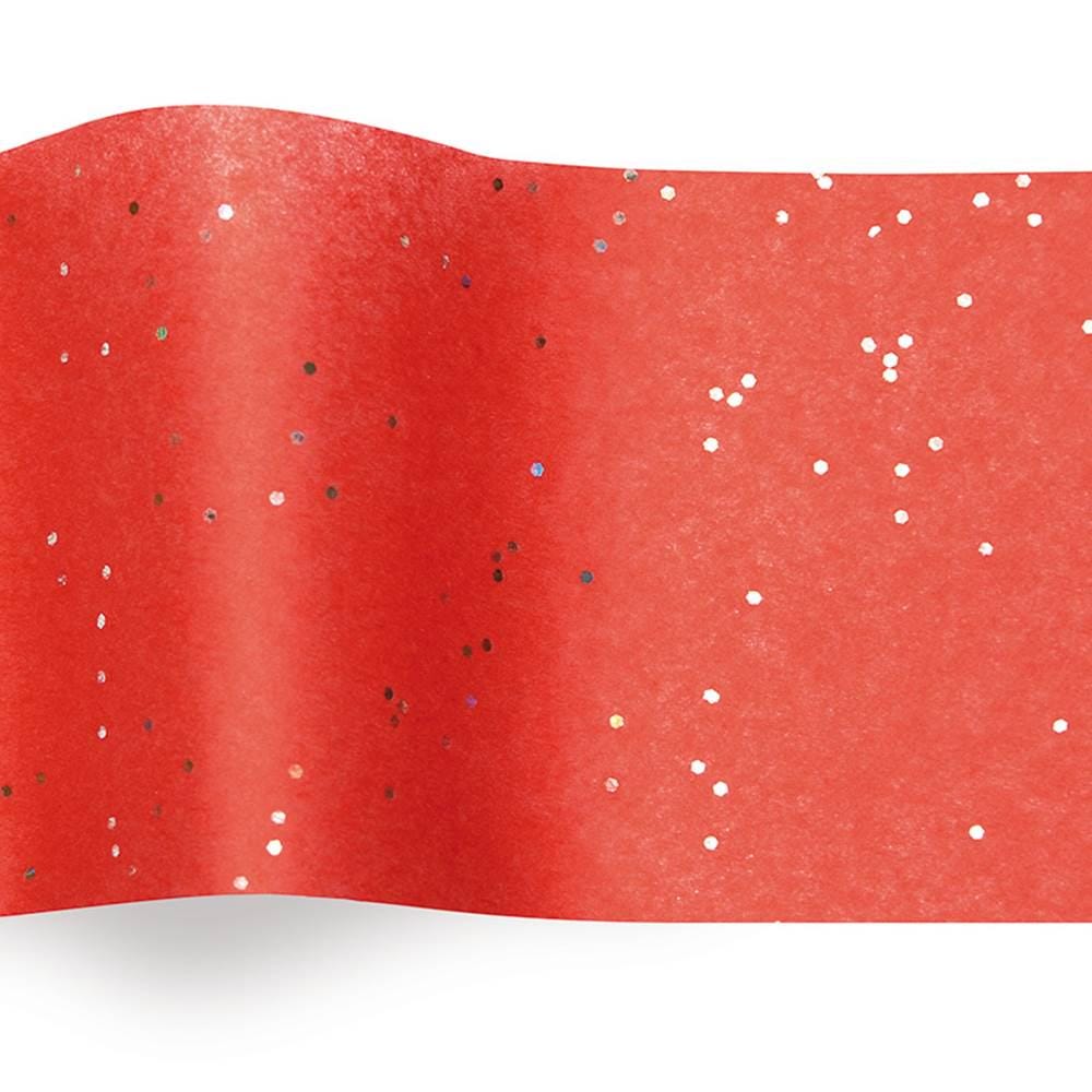 Red Glitter Tissue Paper: Gift Wrap, Party Decor (20x30") - Etsy