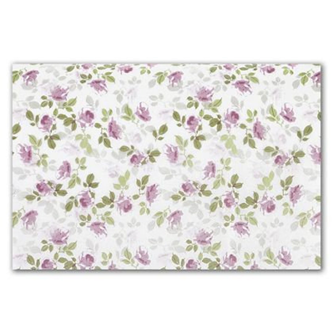 20x30 Floral Print Tissue Paper, Tissue Paper, Gift Wrapping, Packaging ...