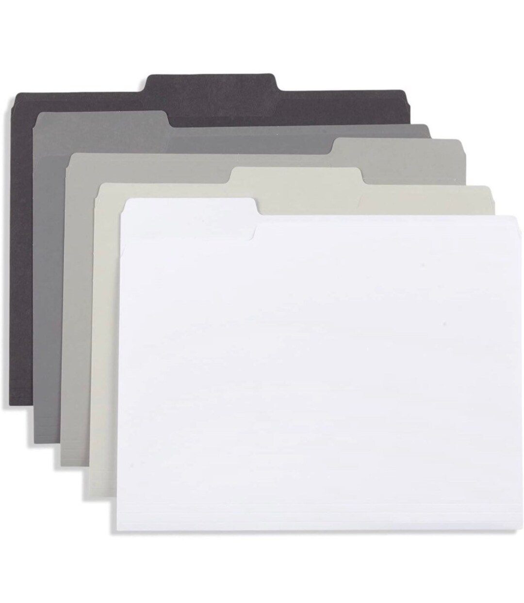 Kraft File Folders 25CT: Standard Size, Assorted Colors, Recycled - Etsy