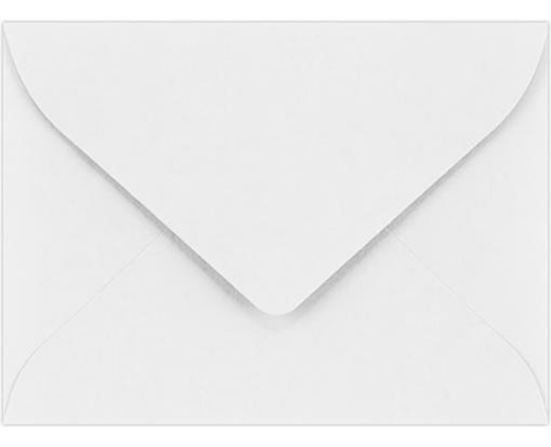 Mini White Envelopes: Gift Card, Tags, Notes (2 11/16" X 3 11/16") - Etsy