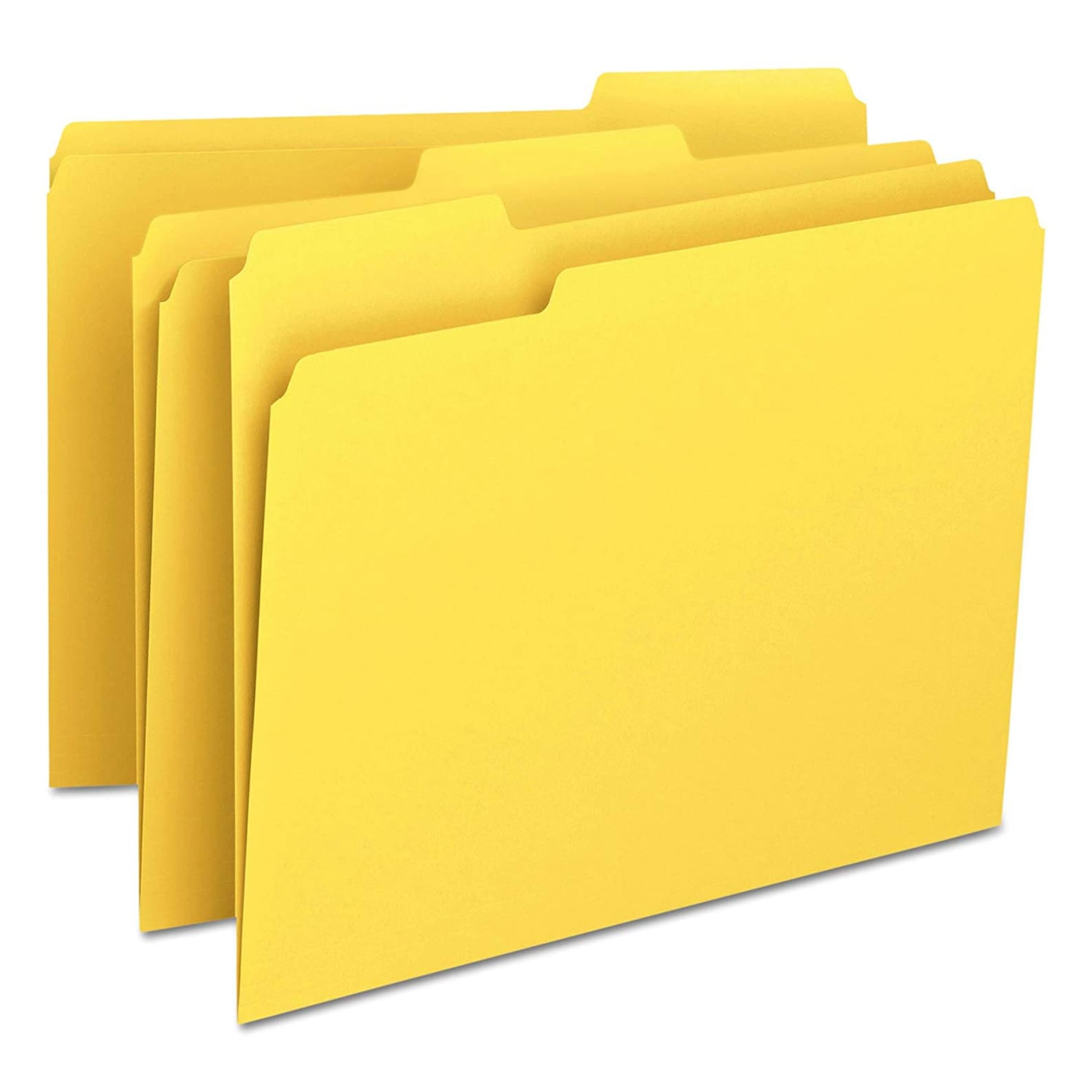 1/3 Tab Yellow File Folder Kraft File Folder Kraft Paper - Etsy