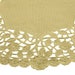 100ct Gold Foil Lace Doily, Gold Foil Doily, Gold Metallic Foil Lace ...