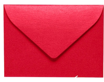 Red A7 Envelopes Holiday Red 5x7 Invitation Envelopes - Etsy