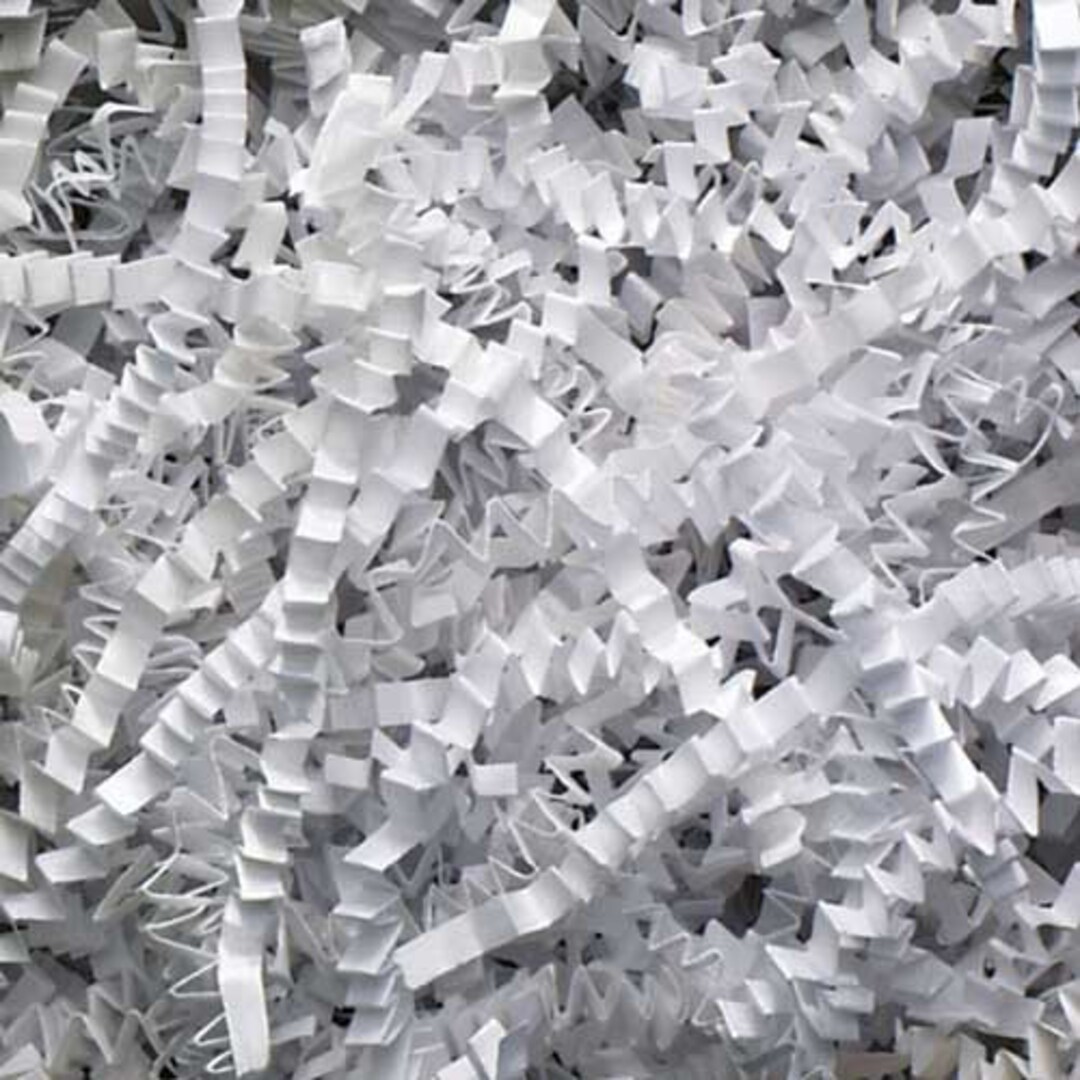 White Crinkle Cut Shred, Crinkle Paper Shred, Gifts, Paper Shreds ...