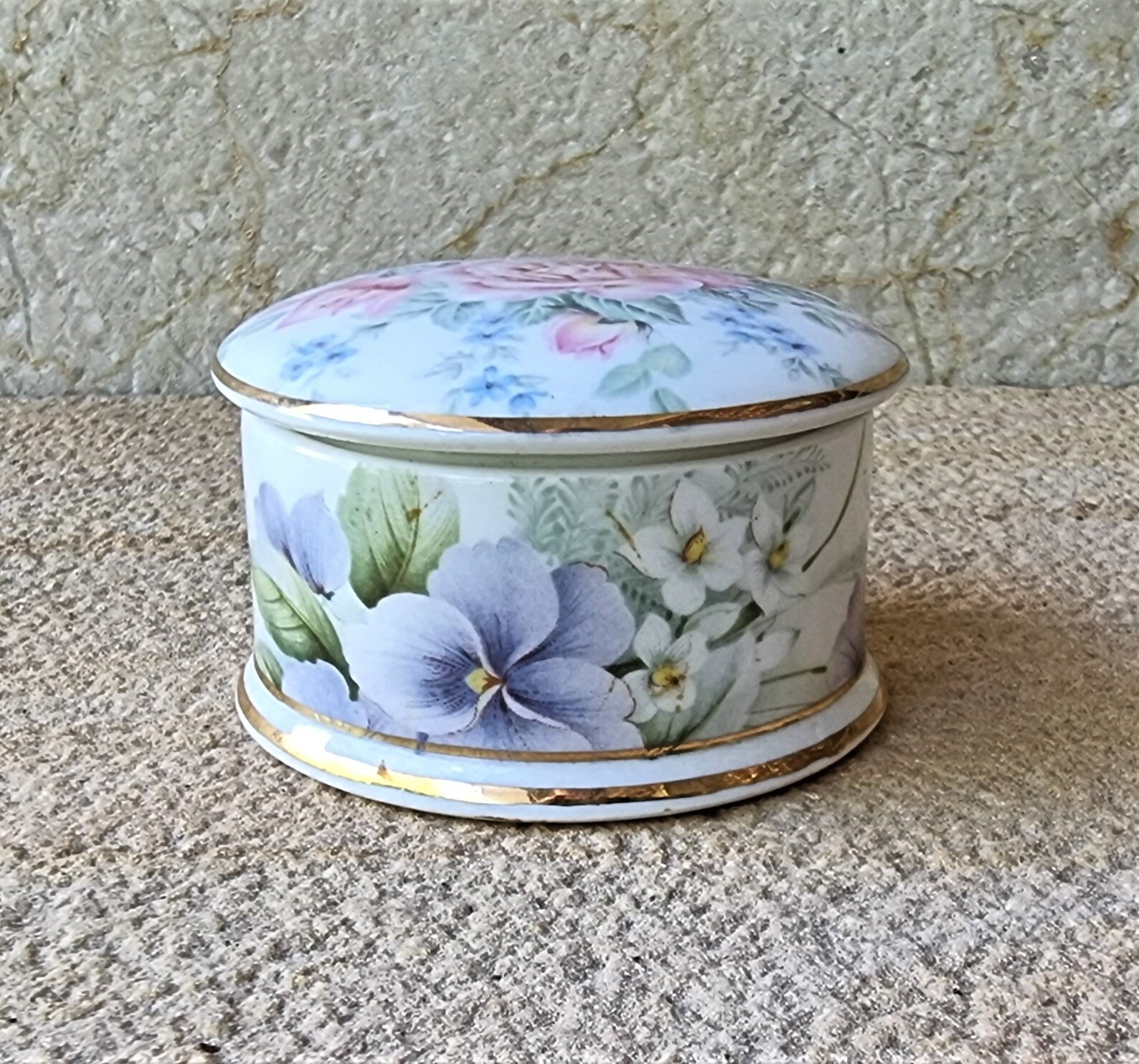 Vintage Francesca England Fine Bone China Gold Trim Lidded - Etsy