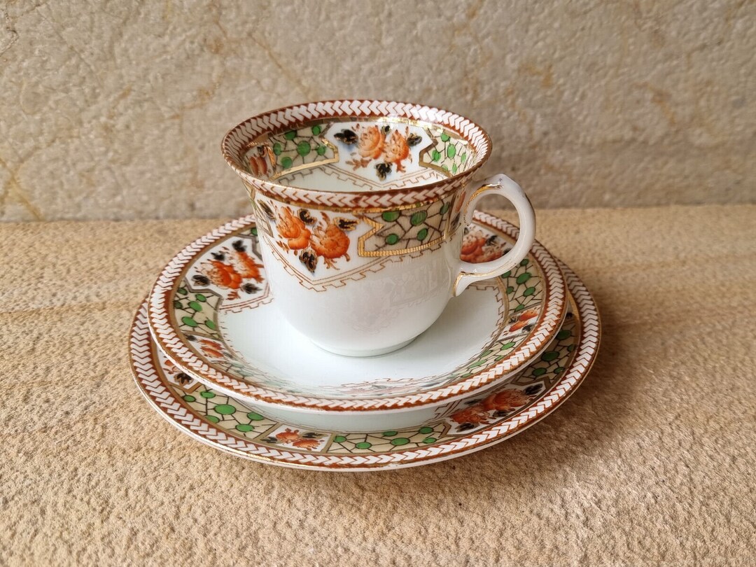 Rare Vintage Sutherland England Fine Bone China Trio 1912-1941 - Etsy