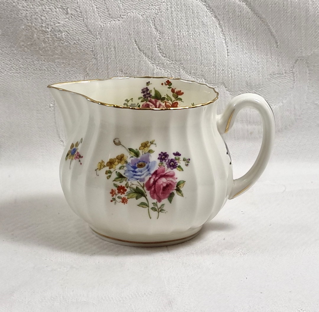 Vintage Royal Worcester Fine Bone China Roanoke Cream Jug - Etsy