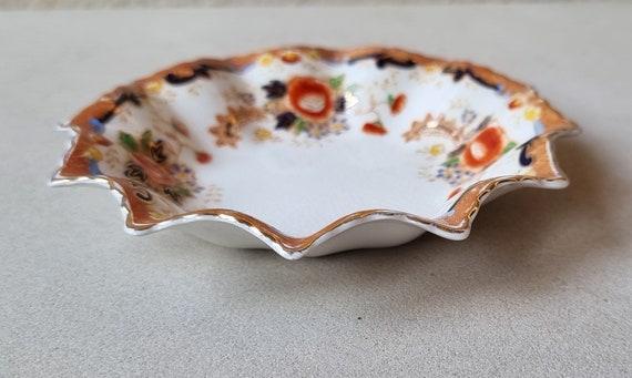 Vintage Japanese Manto Ware Scalloped Edge Porcelain … - Gem