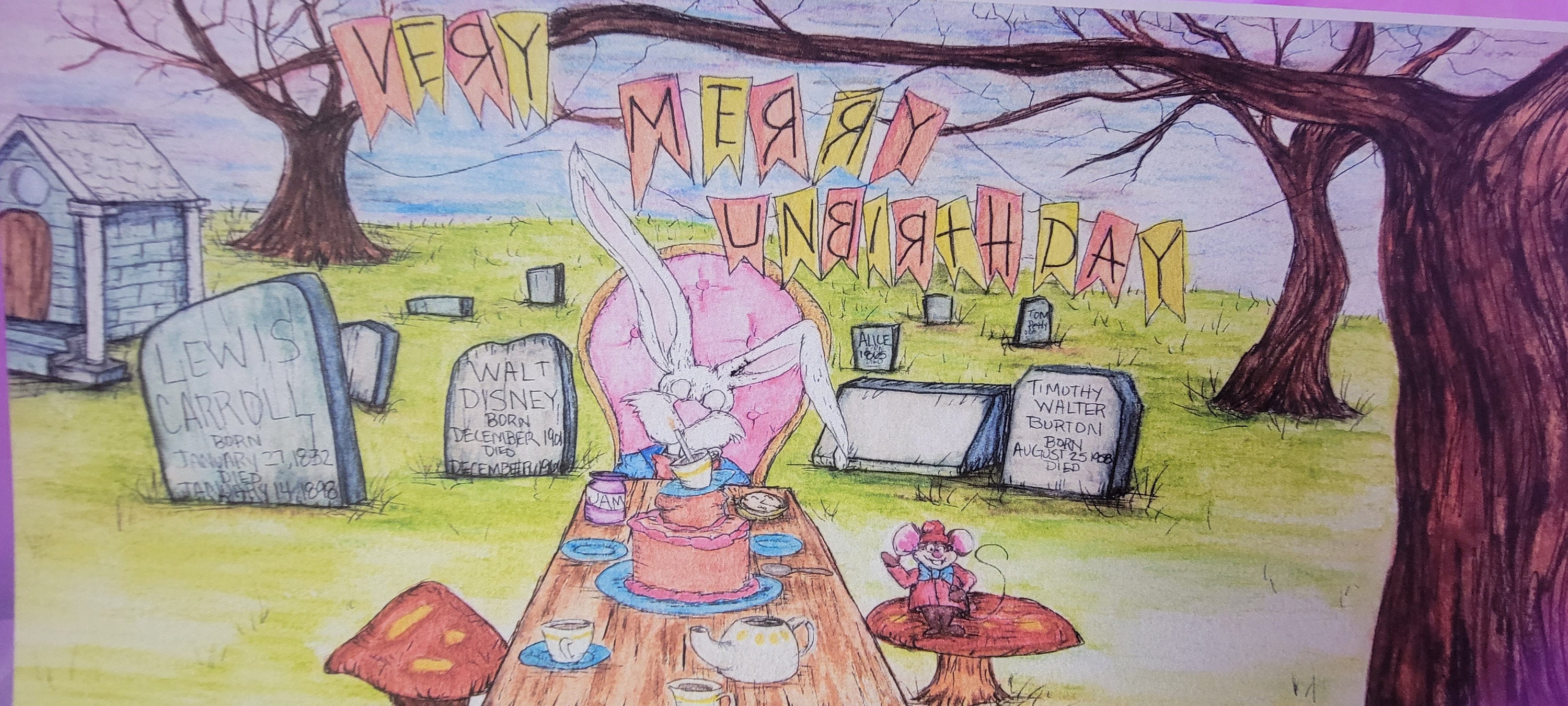 Very Merry Unbirthday to You - Etsy