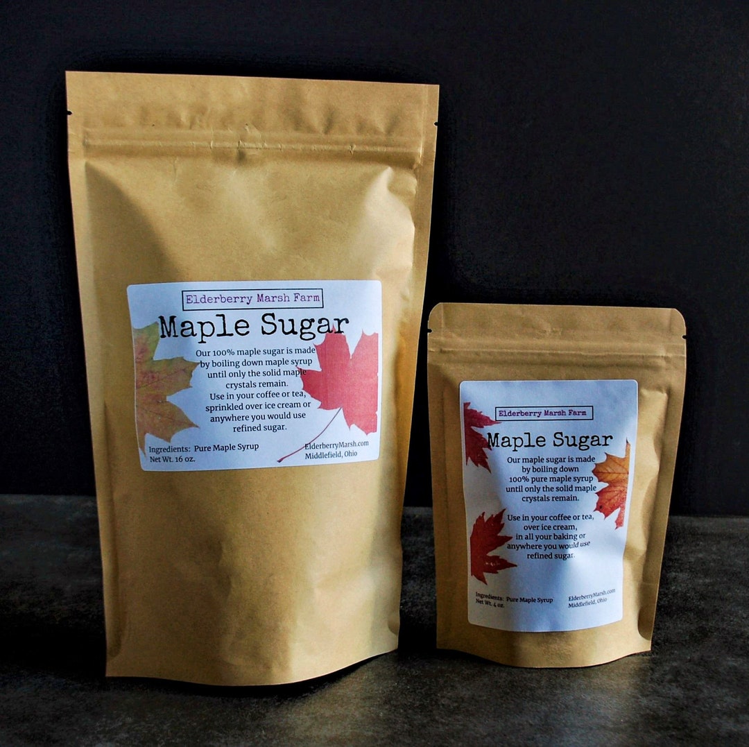 Pure Ohio Maple Sugar: Natural Sweetener - Etsy