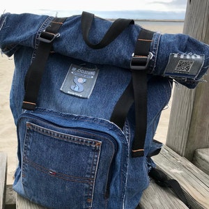 Upcycling Backpack - Etsy