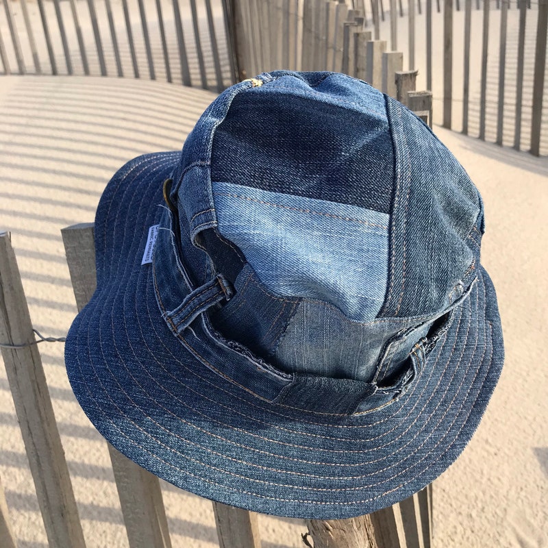 Denim Hat - Etsy