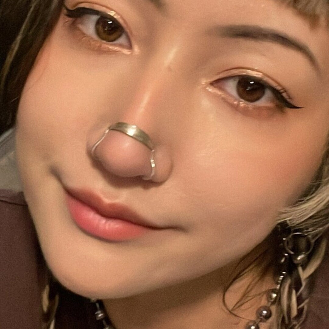 Nose Cuff, No Pierce Nose Jewelry, Pierce-free Nose Jewelry, Nose ...