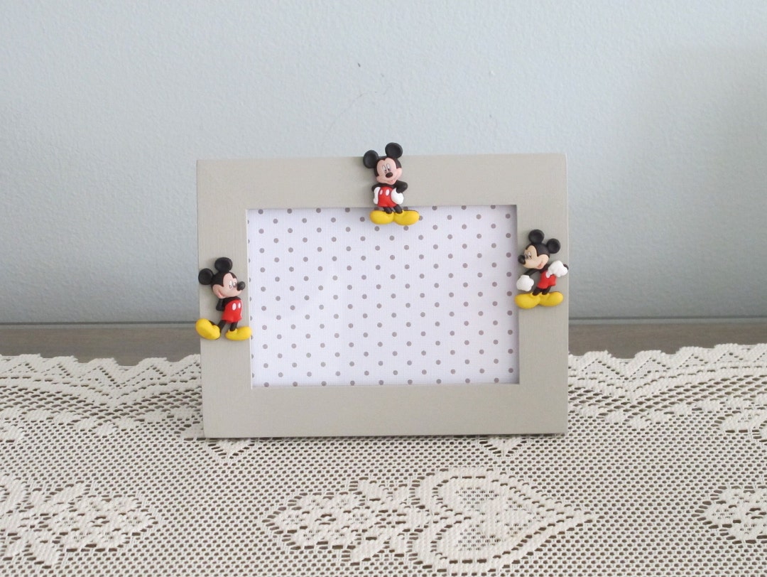 Mickey Mouse 3.5 X 5 Picture Frame - Etsy