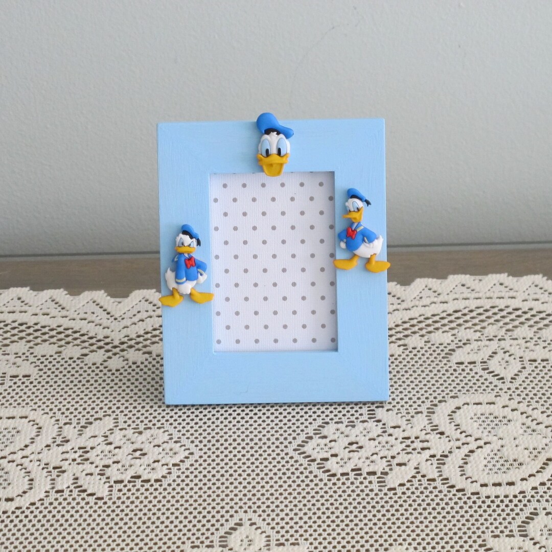Donald Duck Picture Frame - WALLET SIZE - Etsy
