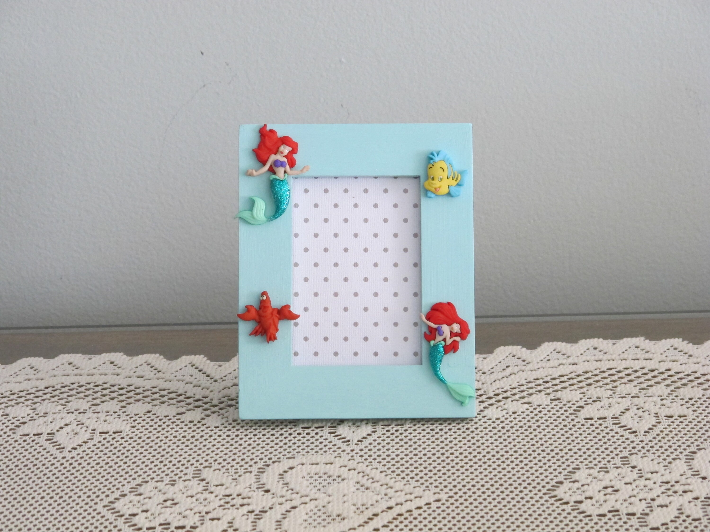 Little Mermaid Picture Frame WALLET SIZE - Etsy