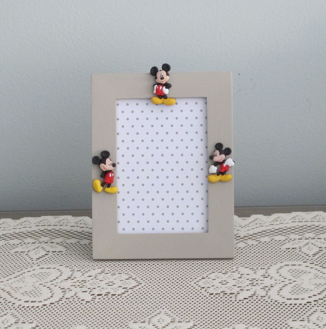 Mickey Mouse 3.5 X 5 Picture Frame - Etsy