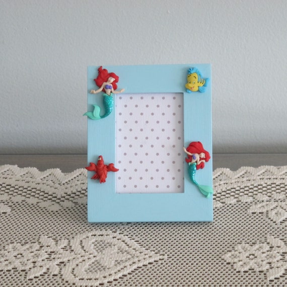 Little Mermaid Picture Frame WALLET SIZE | Etsy