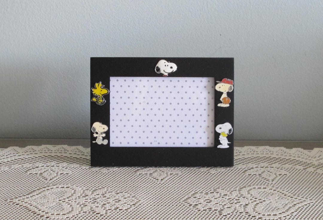 Snoopy 3.5 X 5 Picture Frame - Etsy